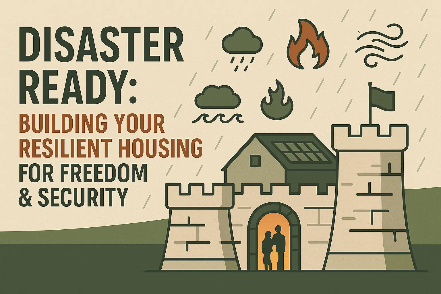 Disaster Ready: Building Your Resilient Housing for Freedom & Security ...