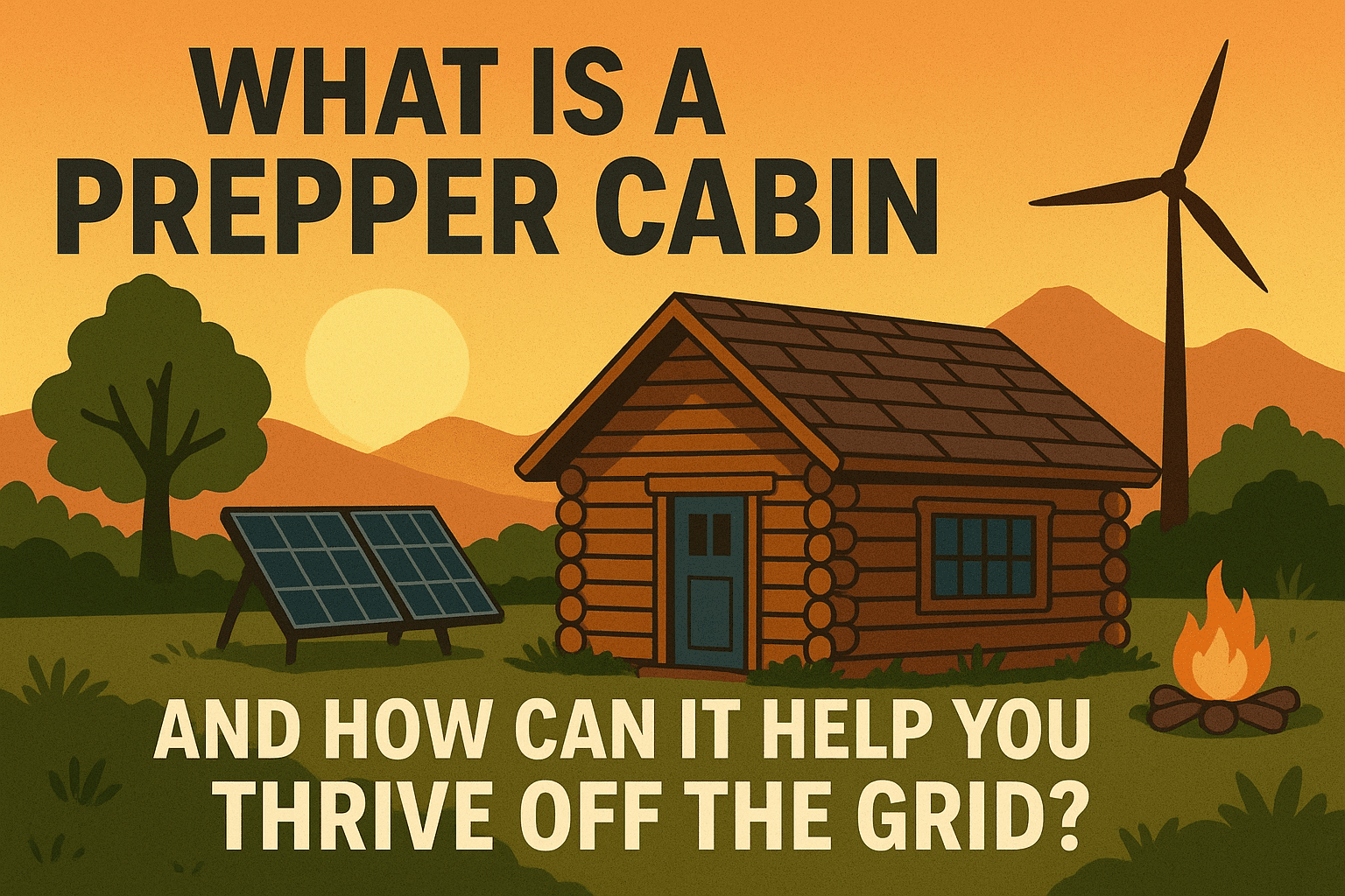 What Is A Prepper Cabin Beyond A Survival Cabin And How Can It Help